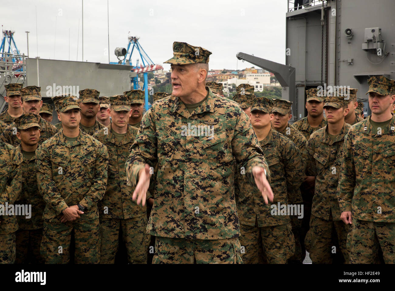 Brig. Gen. David W. Coffman, deputy commander of Marine Forces Command ...