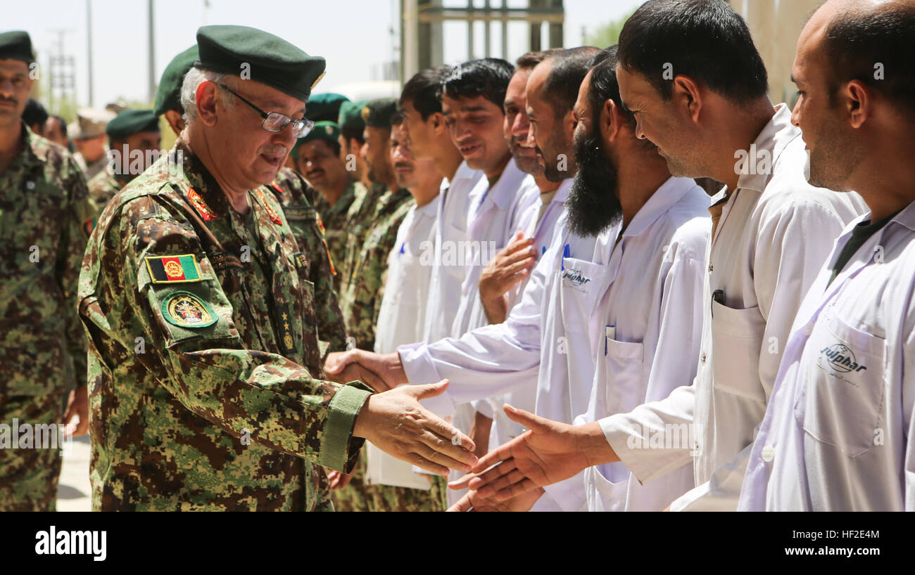 Maj. Gen. Sayed Malouk, commanding general of the Afghan National Army ...