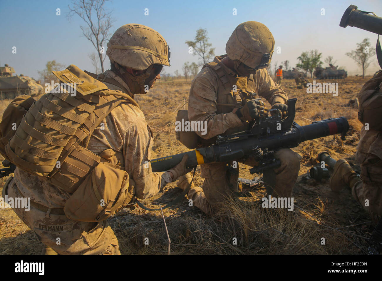Marines with 1st Battalion, 5th Marine Regiment, Marine Rotational ...