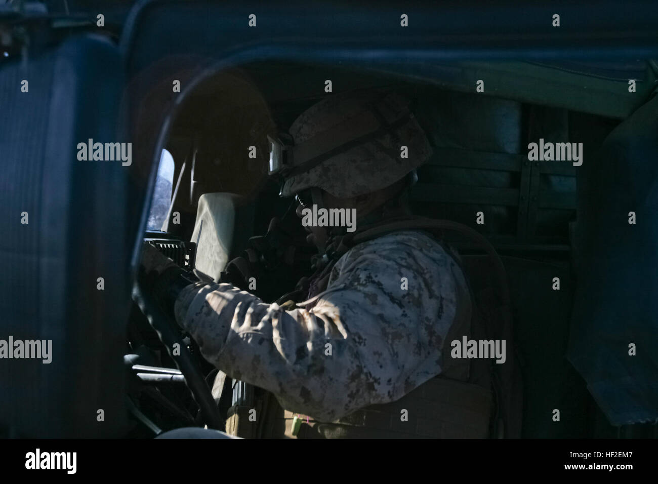 Marines operator radio exercise hi-res stock photography and images - Alamy
