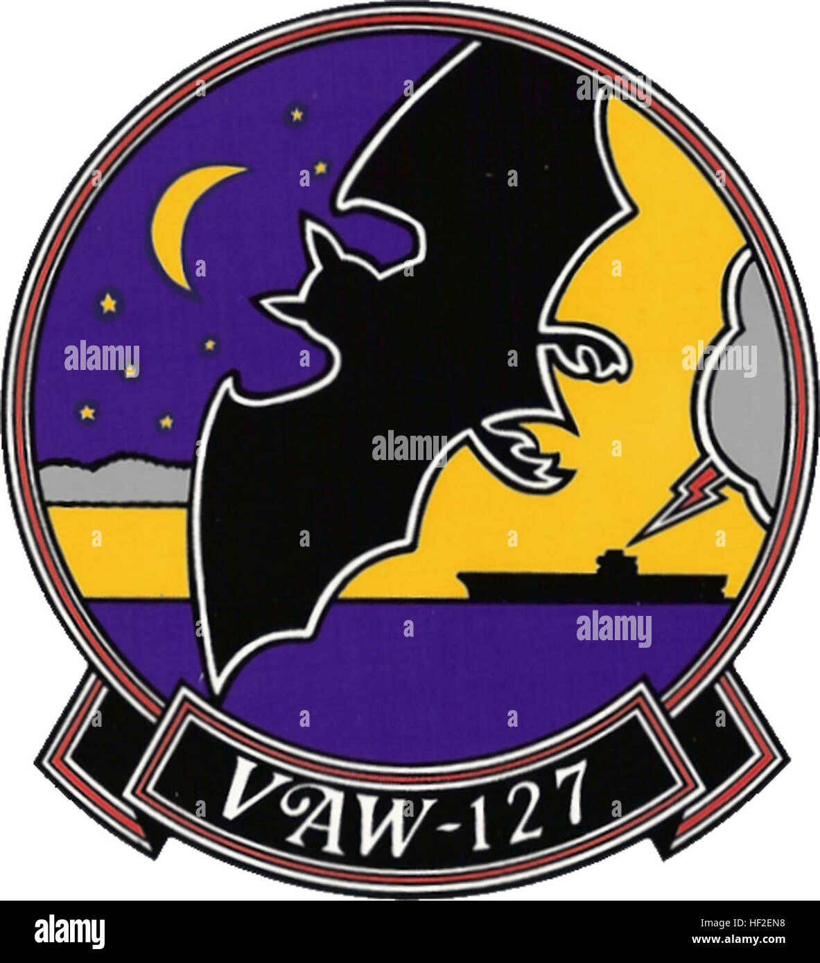 Carrier Airborne Early Warning Squadron 127 (US Navy) patch Stock Photo ...