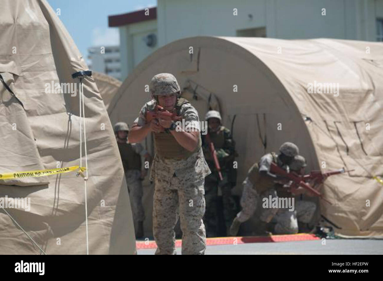 Marines with 1st Marine Aircraft Wing, III Marine Expeditionary Force ...