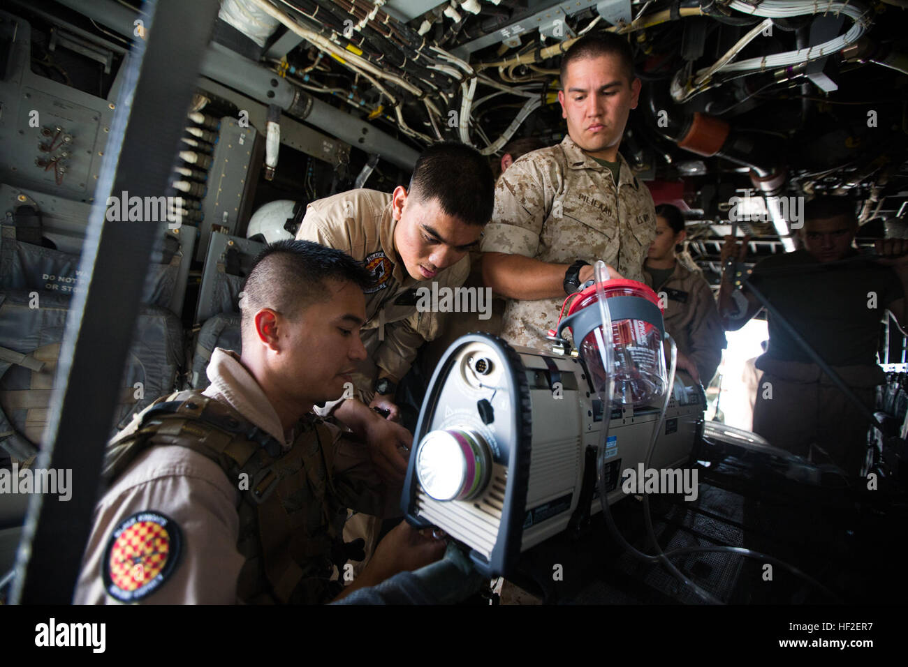 U.S. Navy Sailors with Special-Purpose Marine Air-Ground Task Force ...