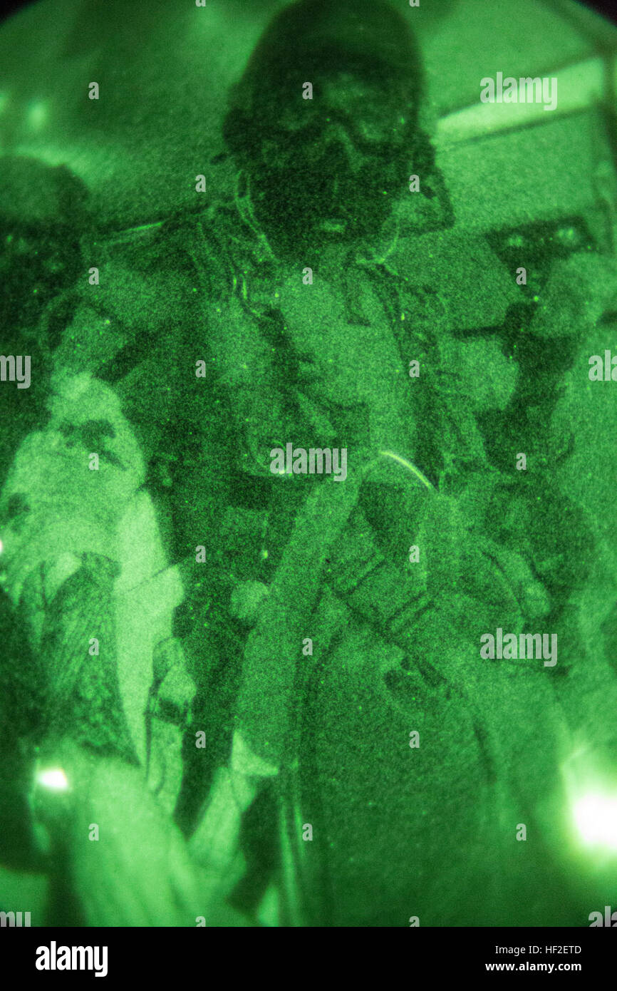 A U.S. Marine Critical Skills Operator with 1st Marine Special ...