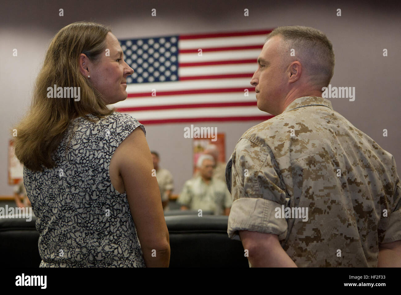 U.S. Navy Cmdr. David C. Krulak, force surgeon, U.S. Marine Corps ...