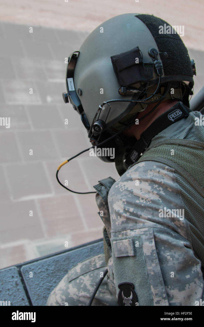 Sgt. Bryan Welter, a crew chief with C Company 2-147th Assault ...