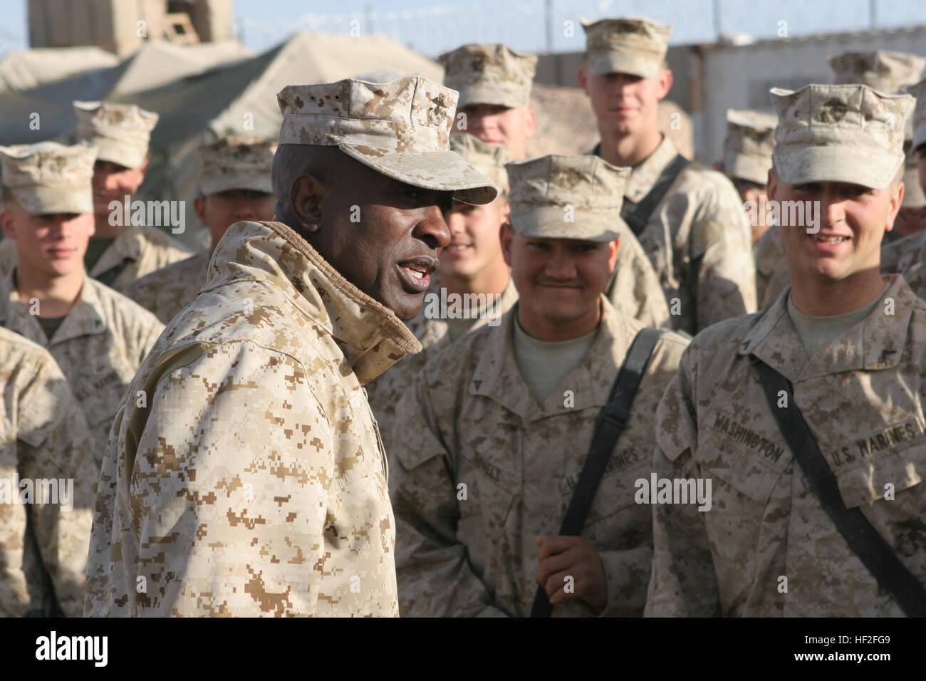 Sgt Maj Of The Marine Corps Carlton Kent High Resolution Stock ...