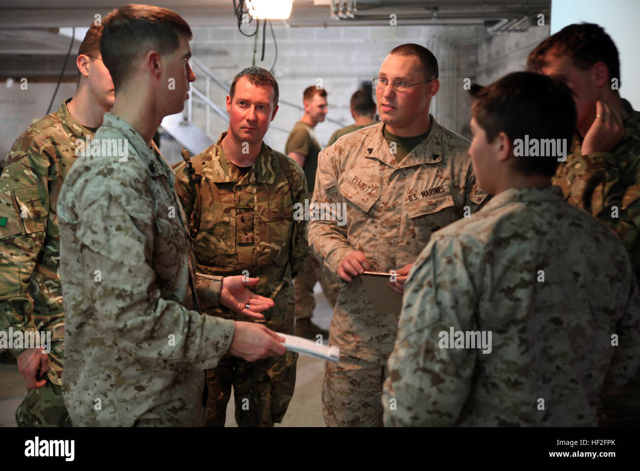 Marines with 2nd Intelligence Battalion, II Marine Expeditionary Force ...