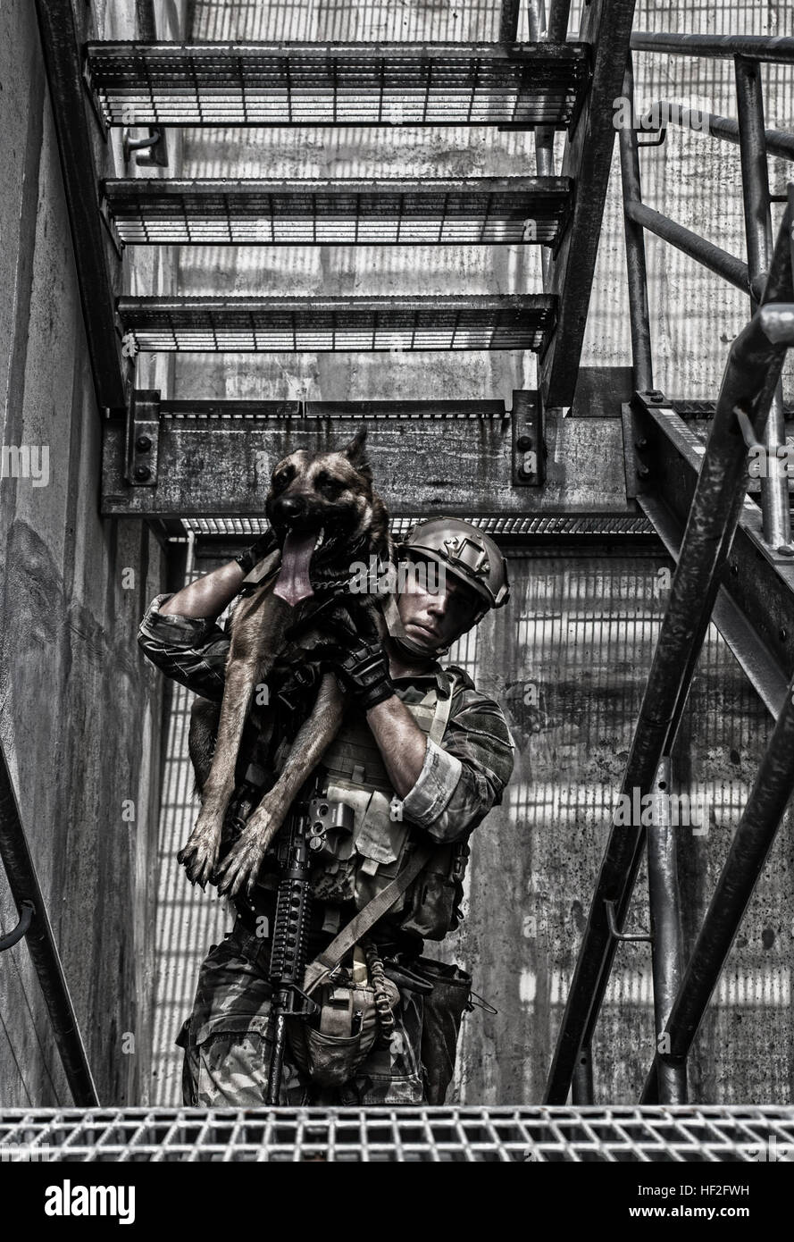 MARSOC Multi-Purpose Canine handlers trained aboard Stone Bay, Sept. 16 ...
