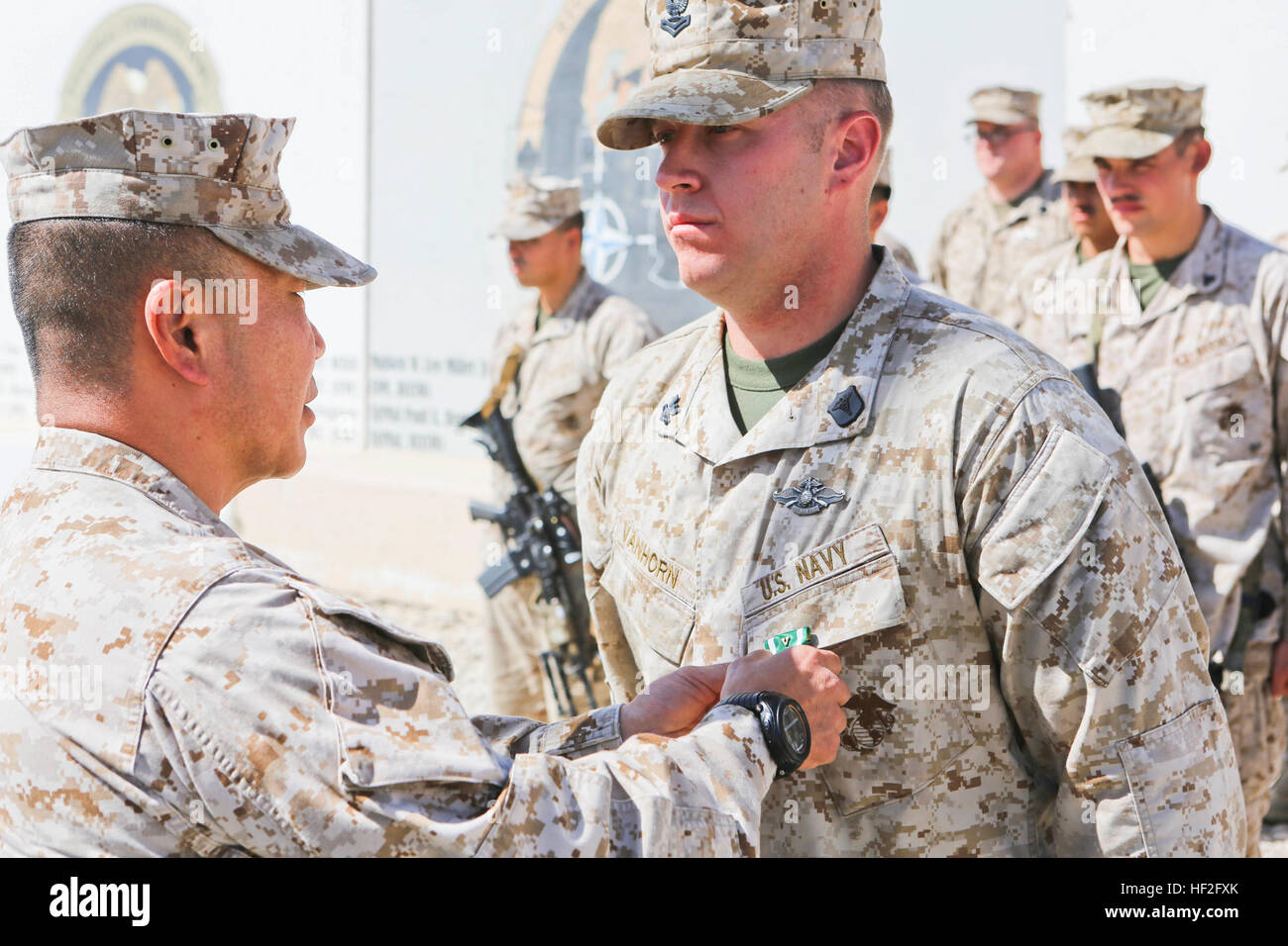 Brigadier Gen. Daniel D. Yoo, left, commander, Regional Command ...