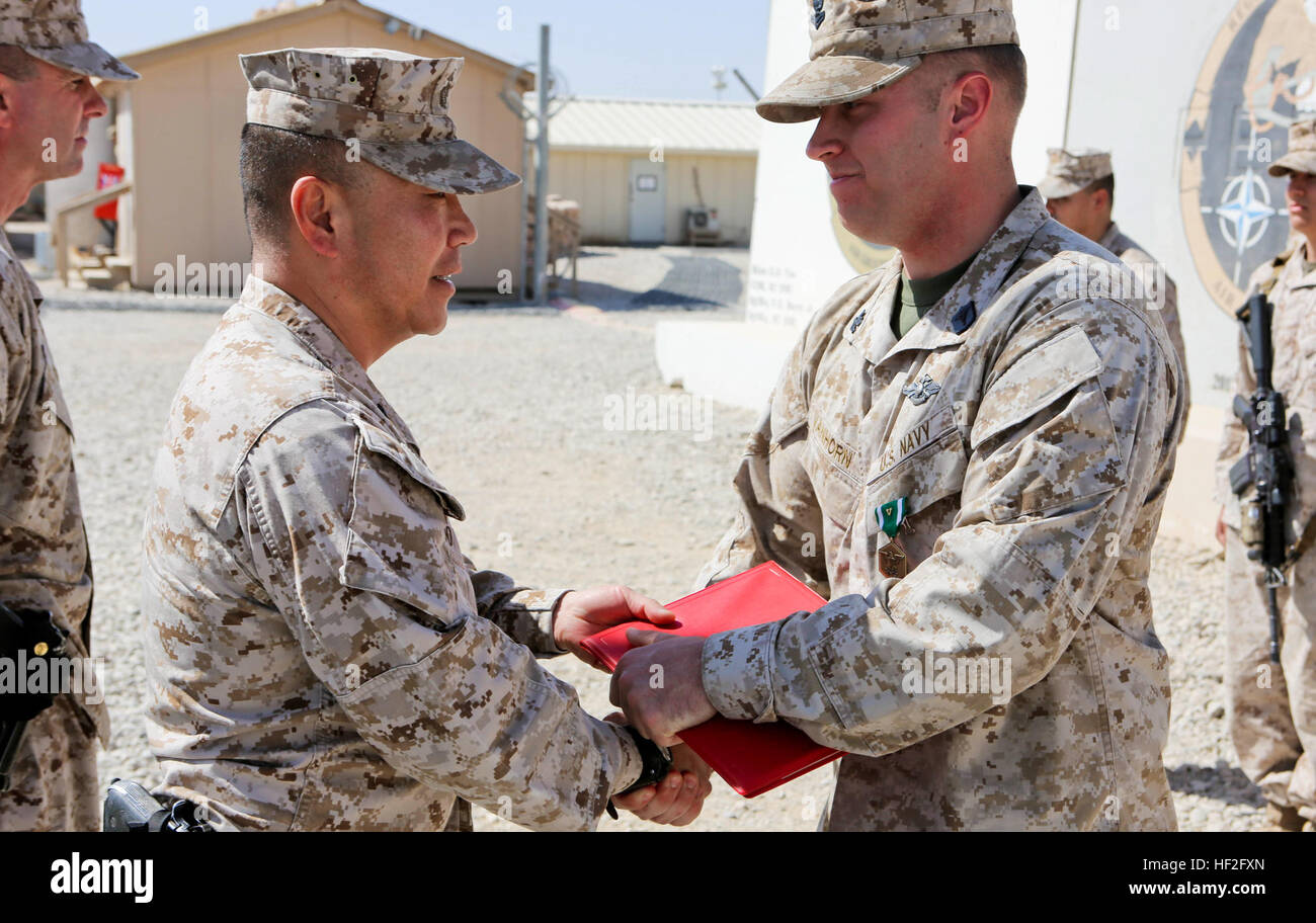 Brigadier Gen. Daniel D. Yoo, left, commander, Regional Command ...