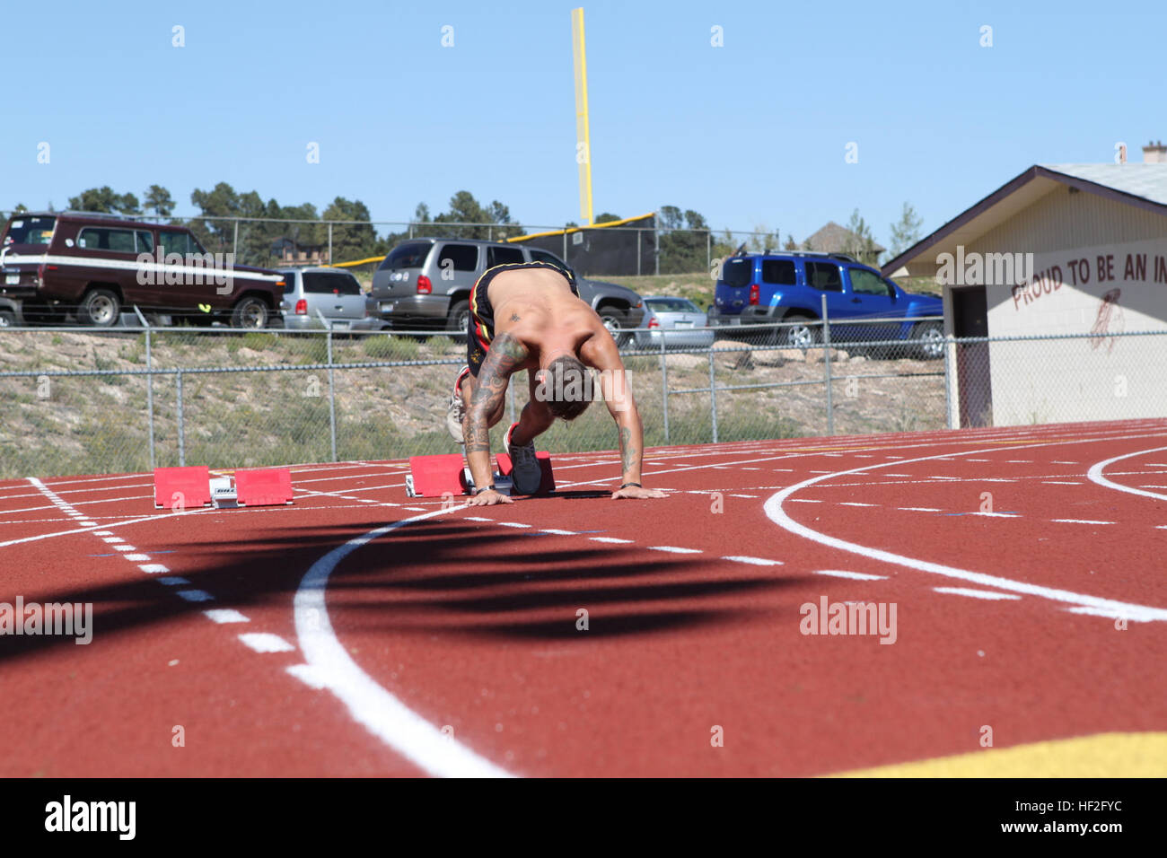 Marines train in track hi-res stock photography and images - Alamy