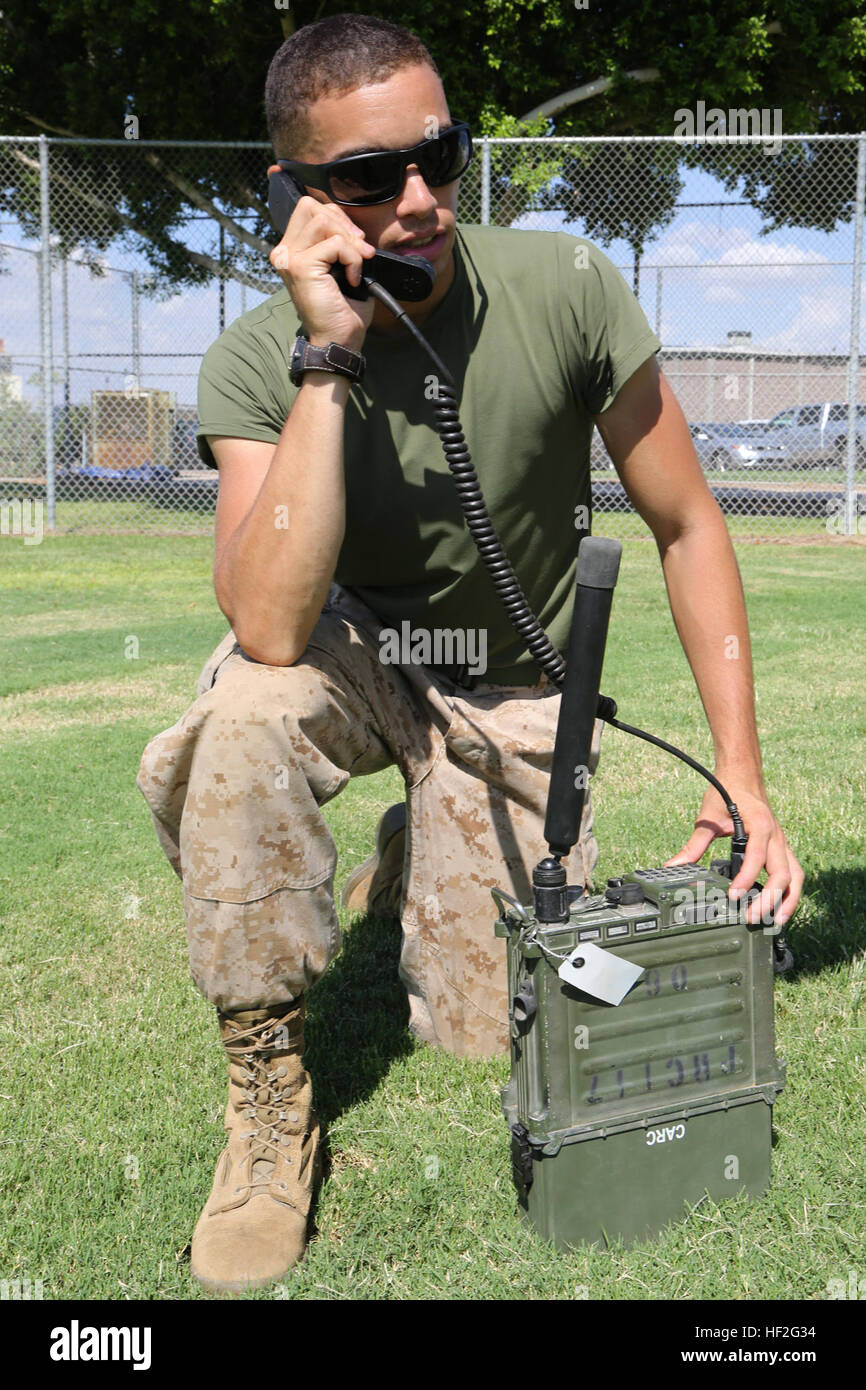 U.S. Marine Corps 2nd Lt. Michael Lugo a Weapons and Tactics Instructor ...