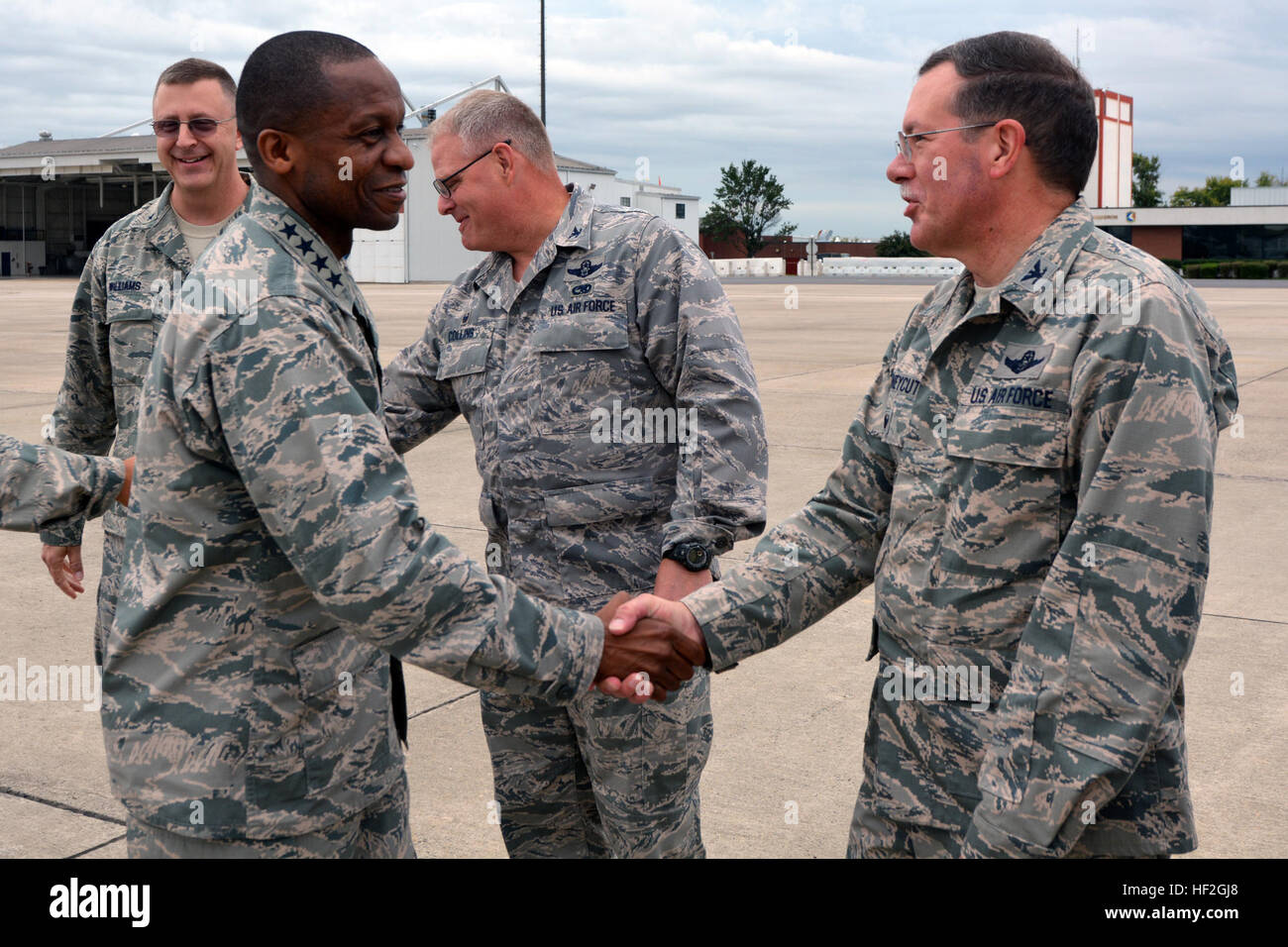 U.S. Air Force Gen. Darren W. McDew, commander, Air Mobility Command ...