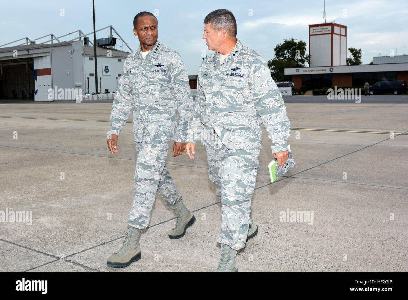 U.S. Air Force Gen. Darren W. McDew, commander, Air Mobility Command at ...