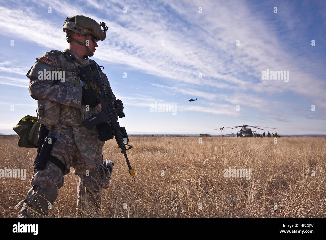 Baltimore native Pfc. John Dixon, a Soldier in Company F, 3rd Assault ...