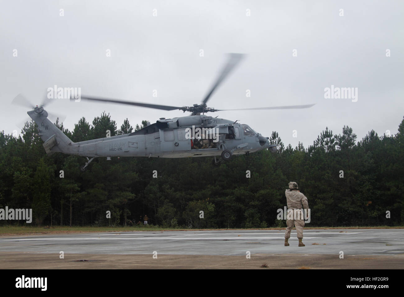 U.S. Marines with Bravo Fleet Antiterrorism Security Team, Marine Corps ...
