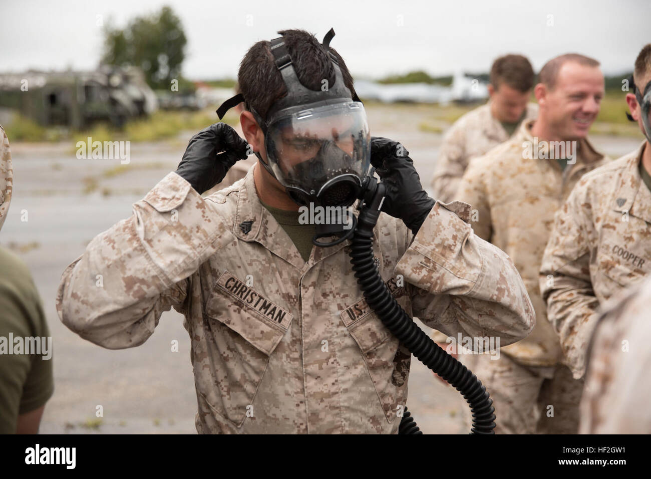 A Marine with 2nd Explosive Ordnance Disposal Company, 8th Engineer ...