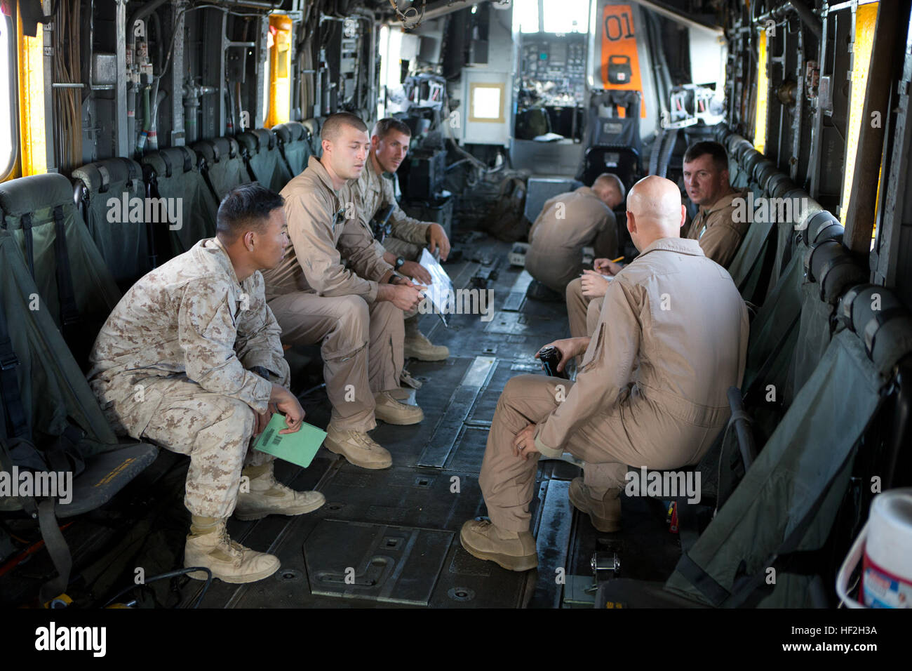 U.S. Marine Corps landing support specialists with Headquarters ...