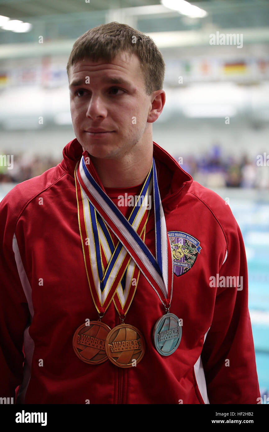 Cpl. Kyle Reid from Bozeman, Montana, wins three medals for The Marine ...