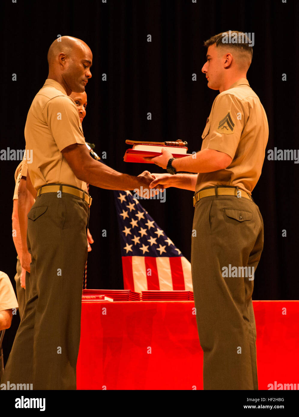 Lt. Col. David C. Hyman, the commanding officer of 2nd Law Enforcement ...