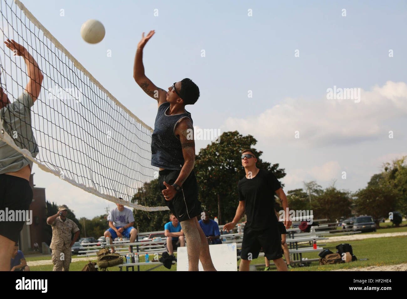 A Marine with 2nd Battalion, 8th Marine Regiment, 2nd Marine Division ...