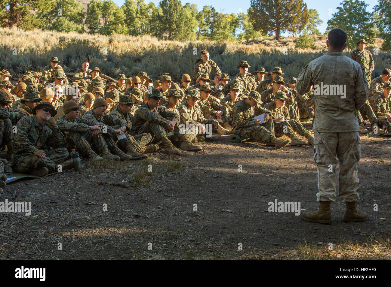 U.S. Marine Corps Staff Sgt. Omar C. Barroso, an instructor with ...