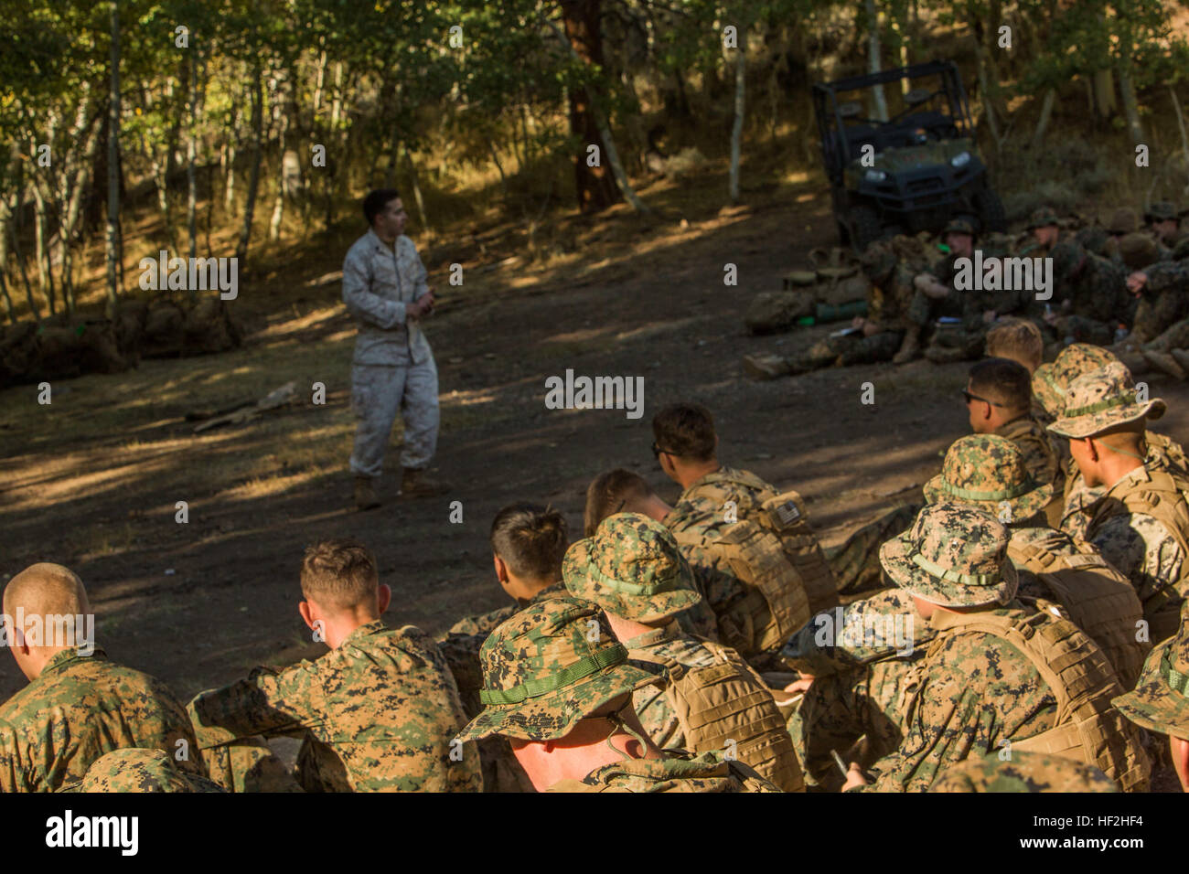 U.S. Marine Corps Staff Sgt. Omar C. Barroso, an instructor with ...