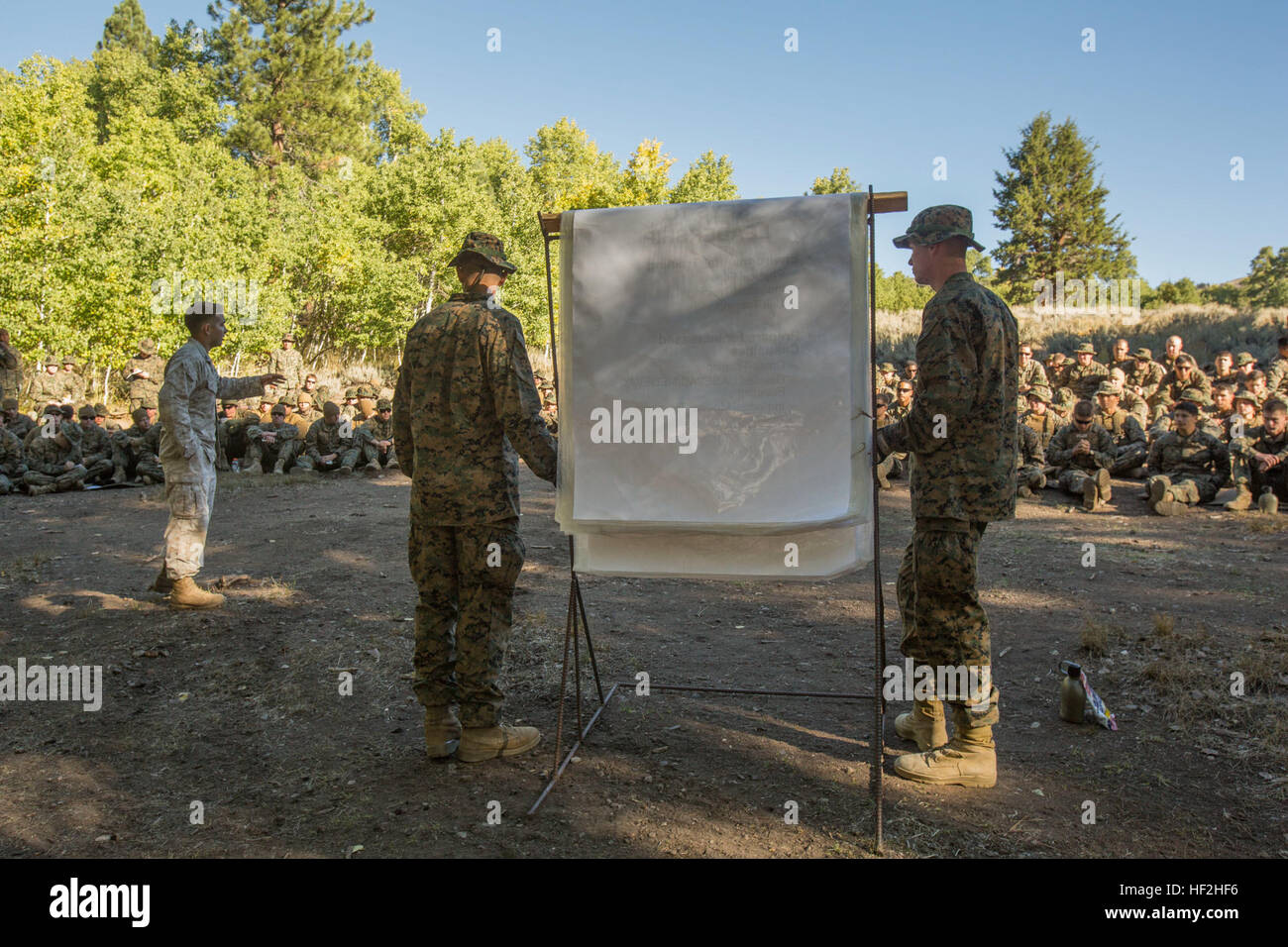 U.S. Marine Corps Staff Sgt. Omar C. Barroso, an instructor with ...