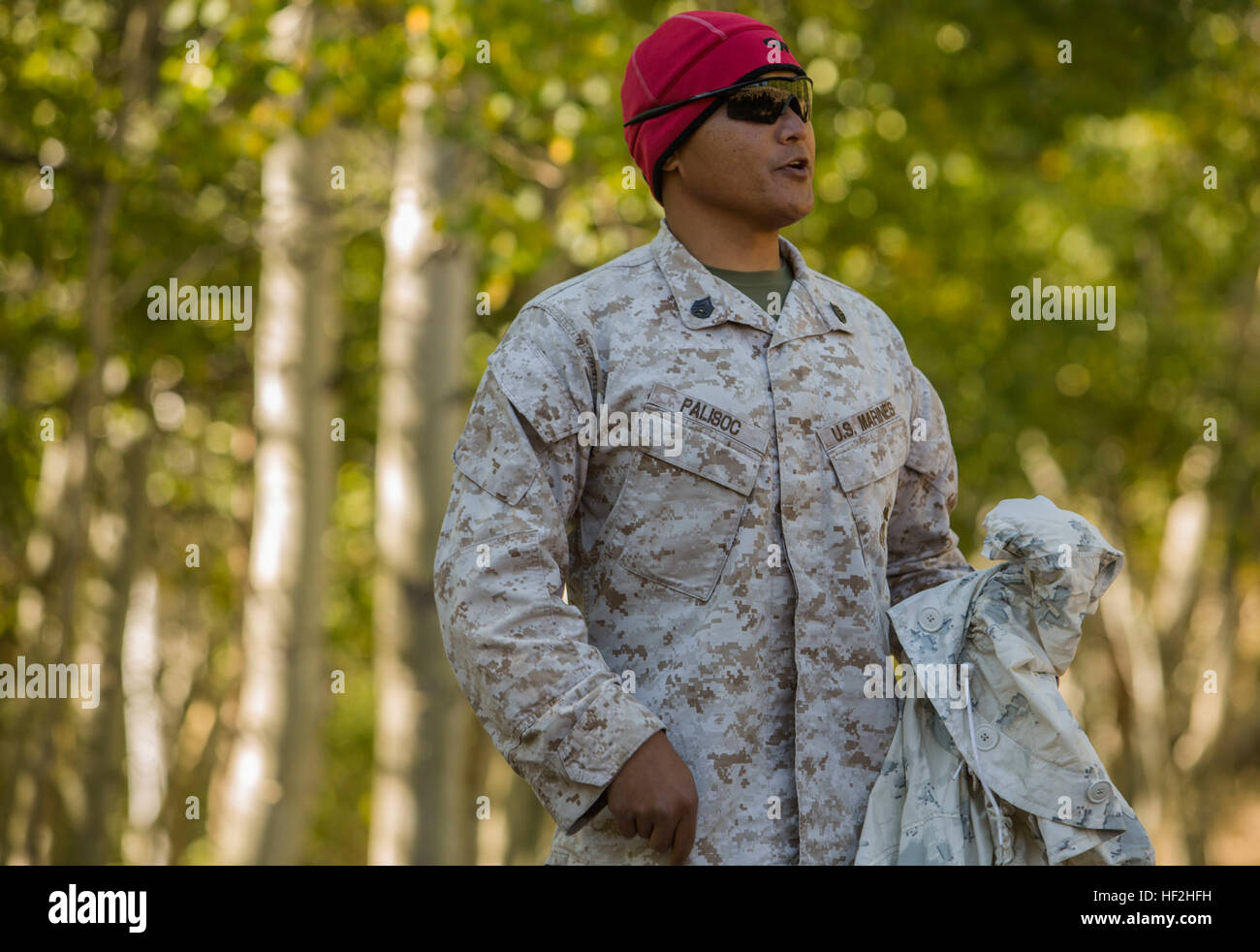 U.S. Marine Corps Staff Sgt. Ralphael K. Palisoc, an instructor with ...
