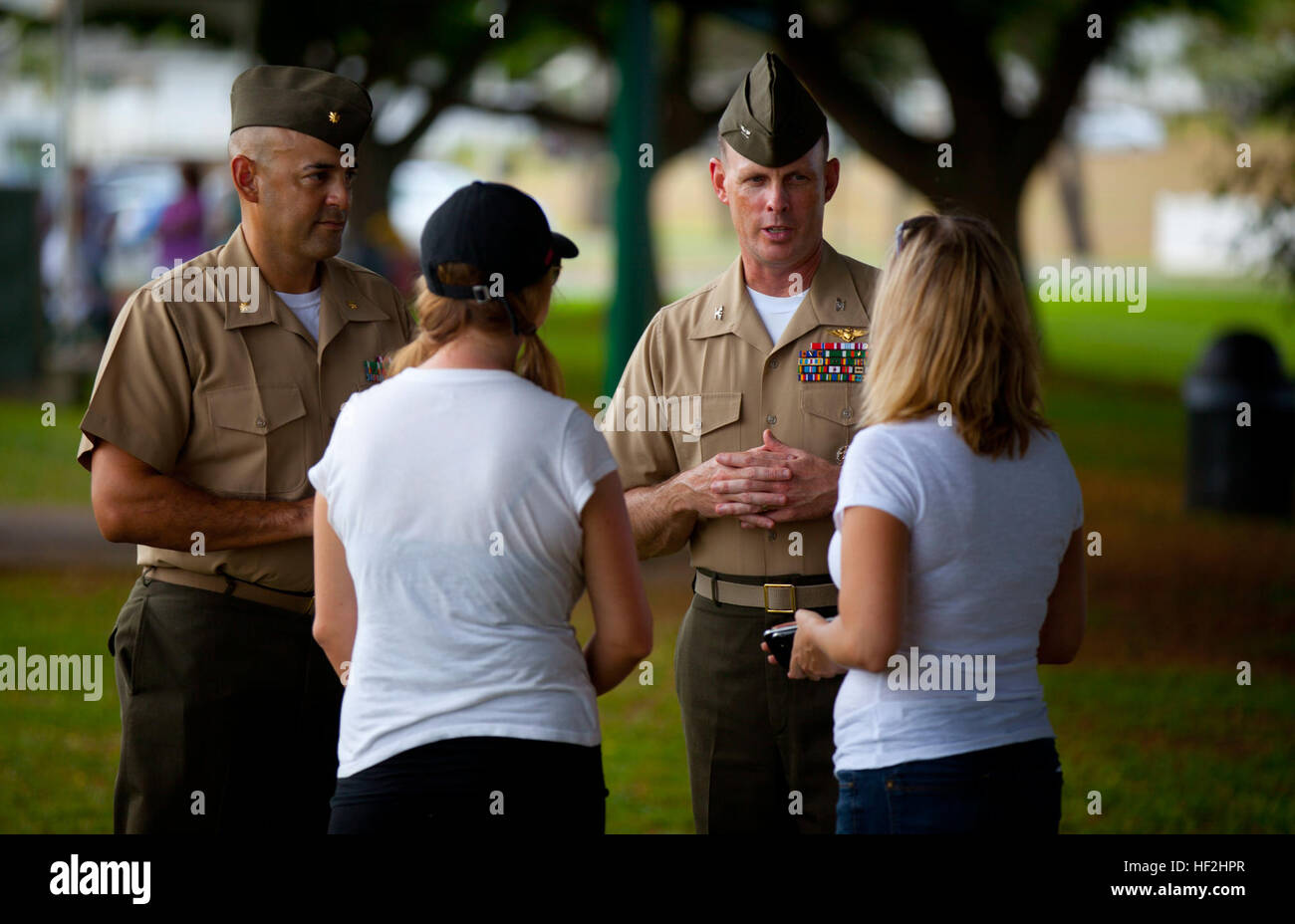 U.S. Marine Corps Col. Eric Schaefer, Marine Corps Base Hawaii ...