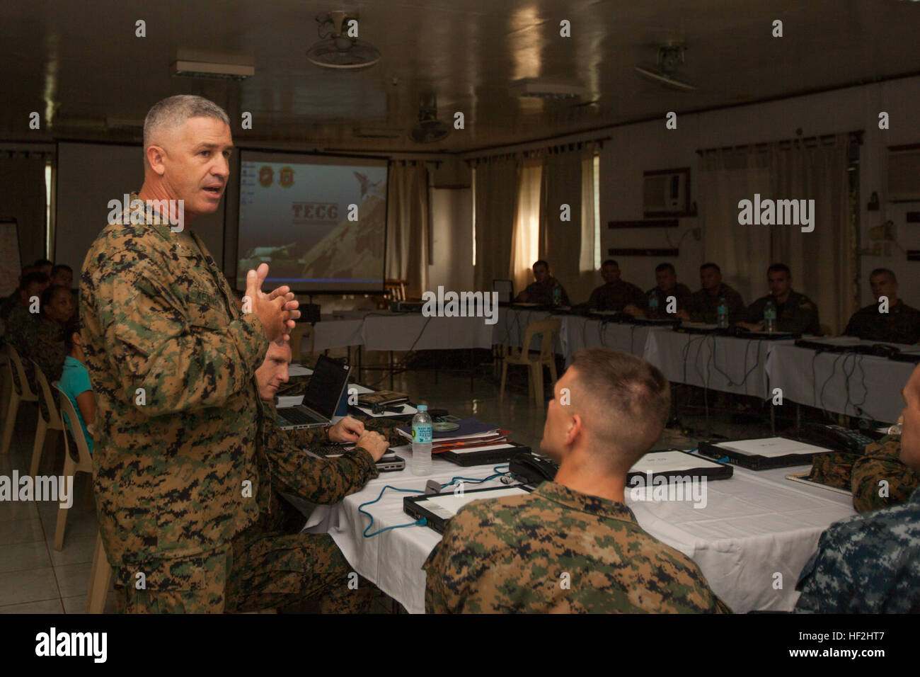 U.S. Marine Corps Brig. Gen. Paul Kennedy, commanding general, 3rd ...