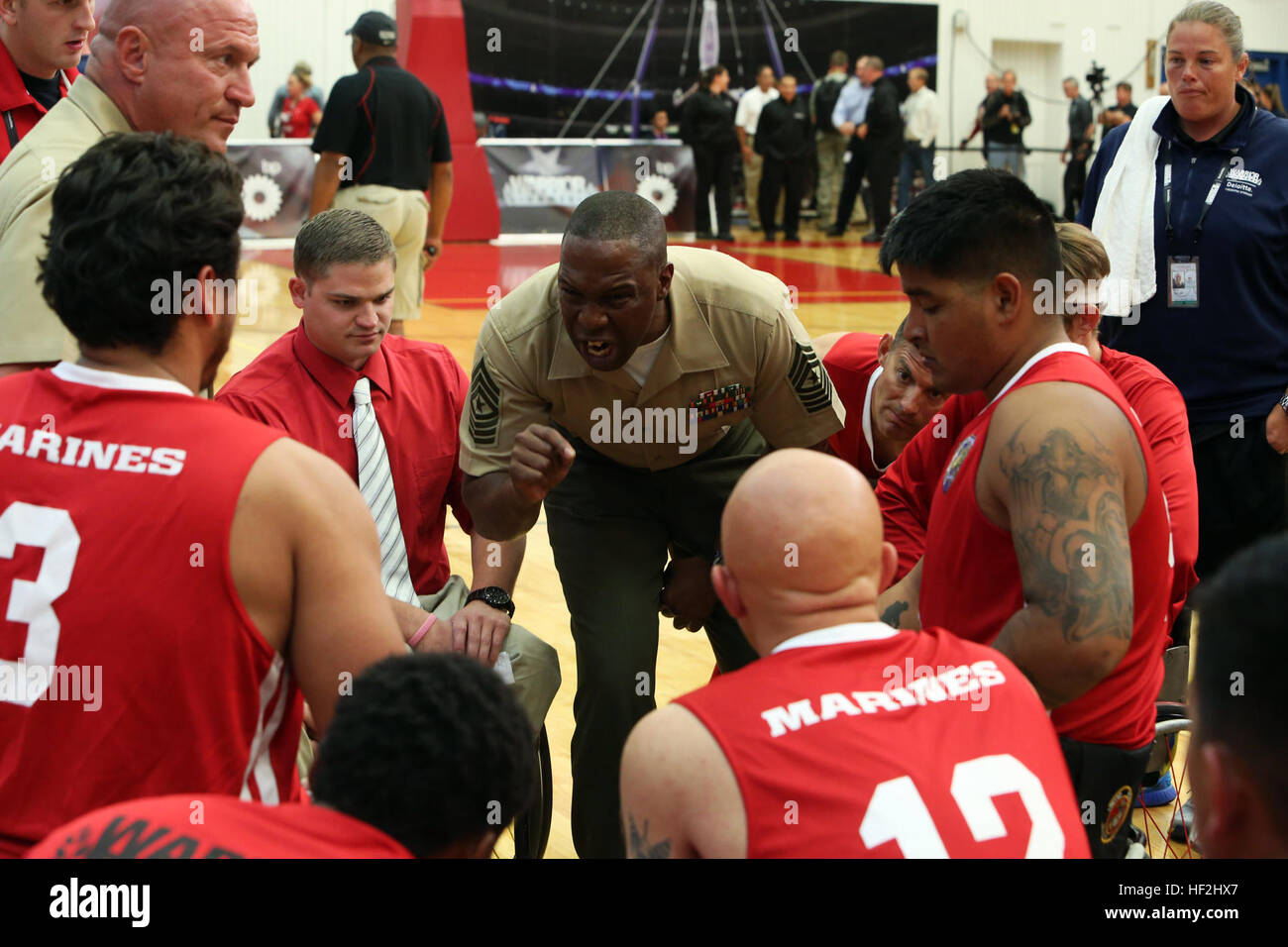 Sgt. Maj. Michael T. Mack, sergeant major of the Wounded Warrior ...