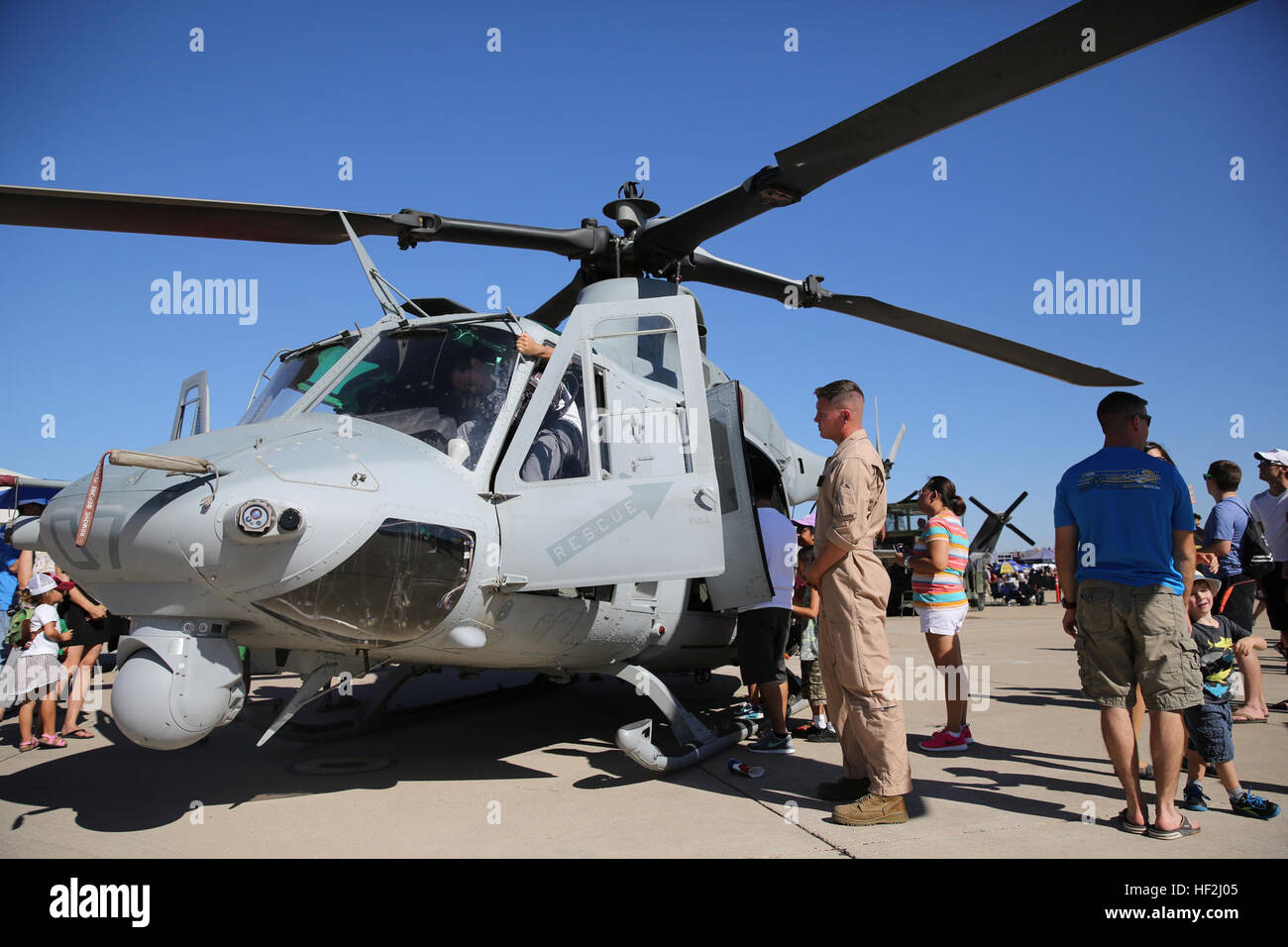 Marines volunteer at static displays to answer questions and show off ...