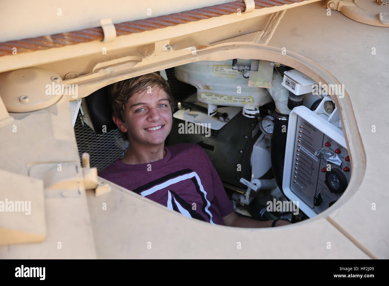 Marines volunteer at static displays to answer questions and show off ...
