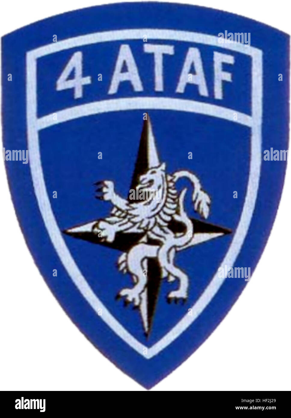 4th Allied Tactical Air Force (NATO) patch Stock Photo - Alamy