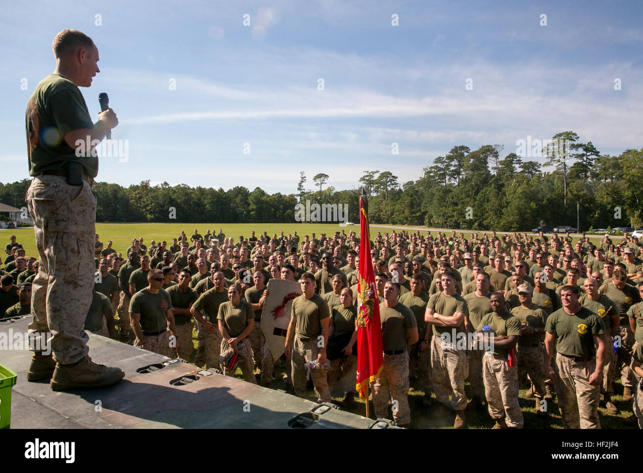 Col. Thomas J. Gordon, the commanding officer for II Marine ...