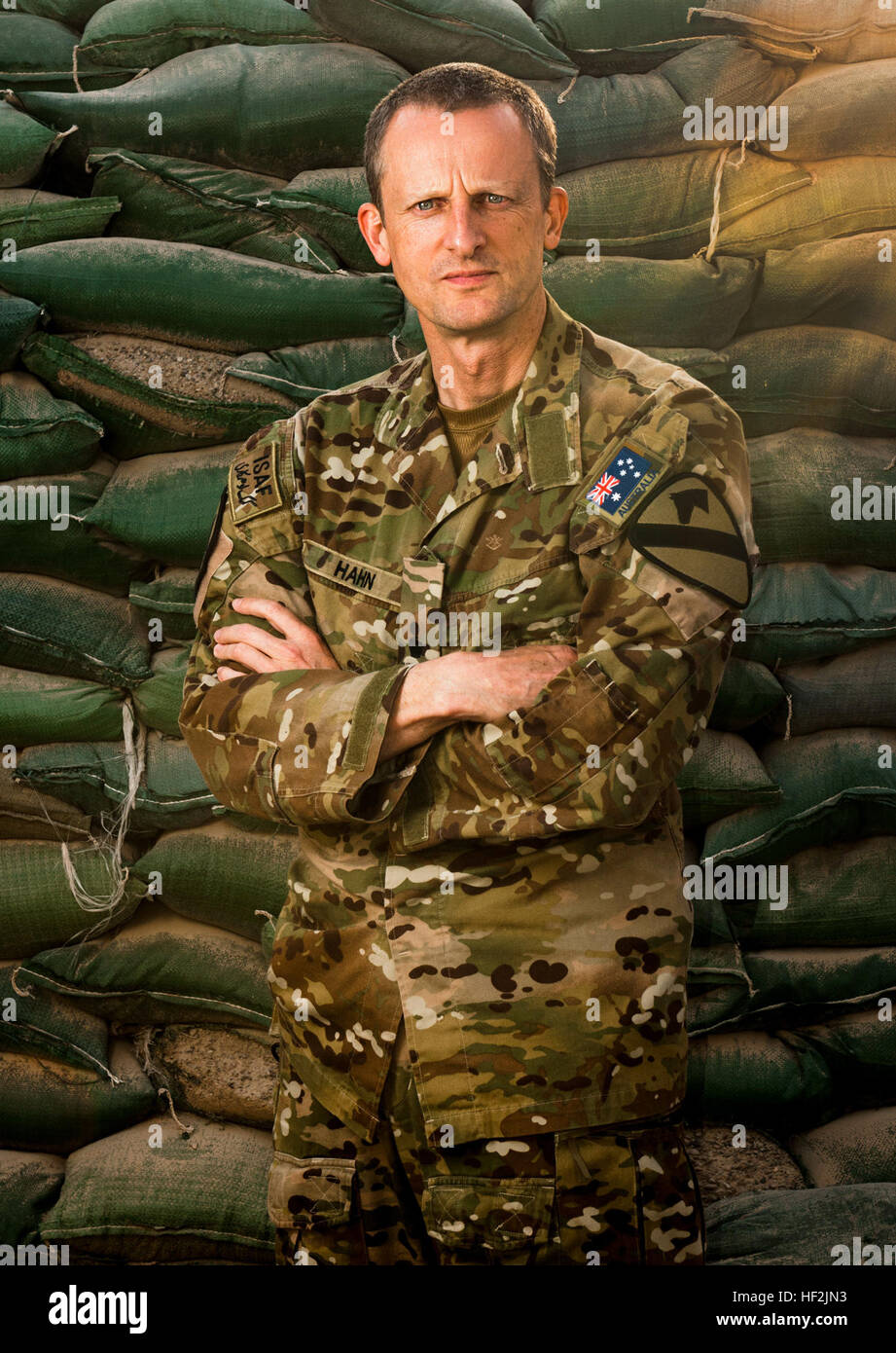 An Australian Army intelligence officer worked at the TAAC-South ...