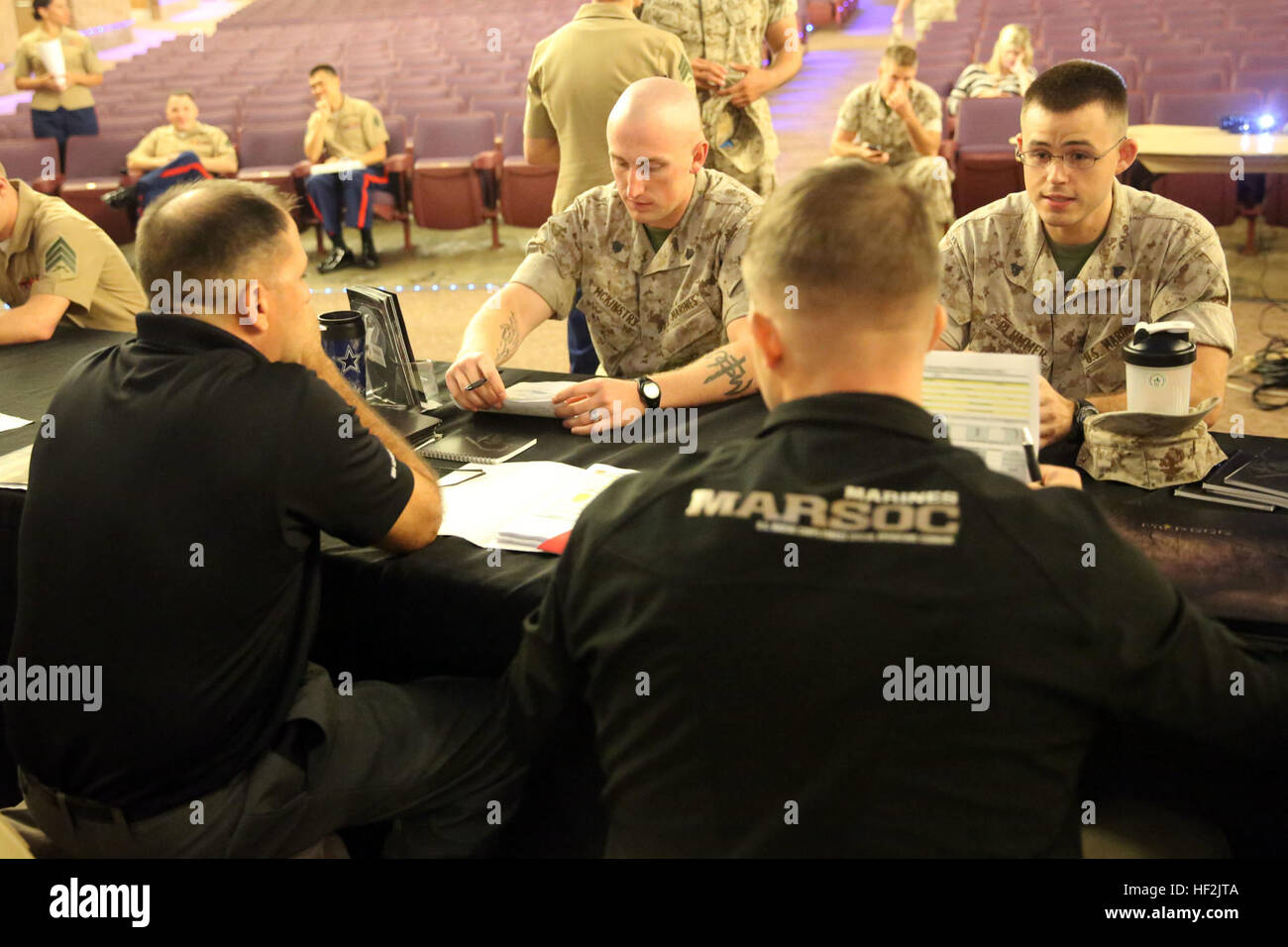 Marsoc screening hi-res stock photography and images - Alamy