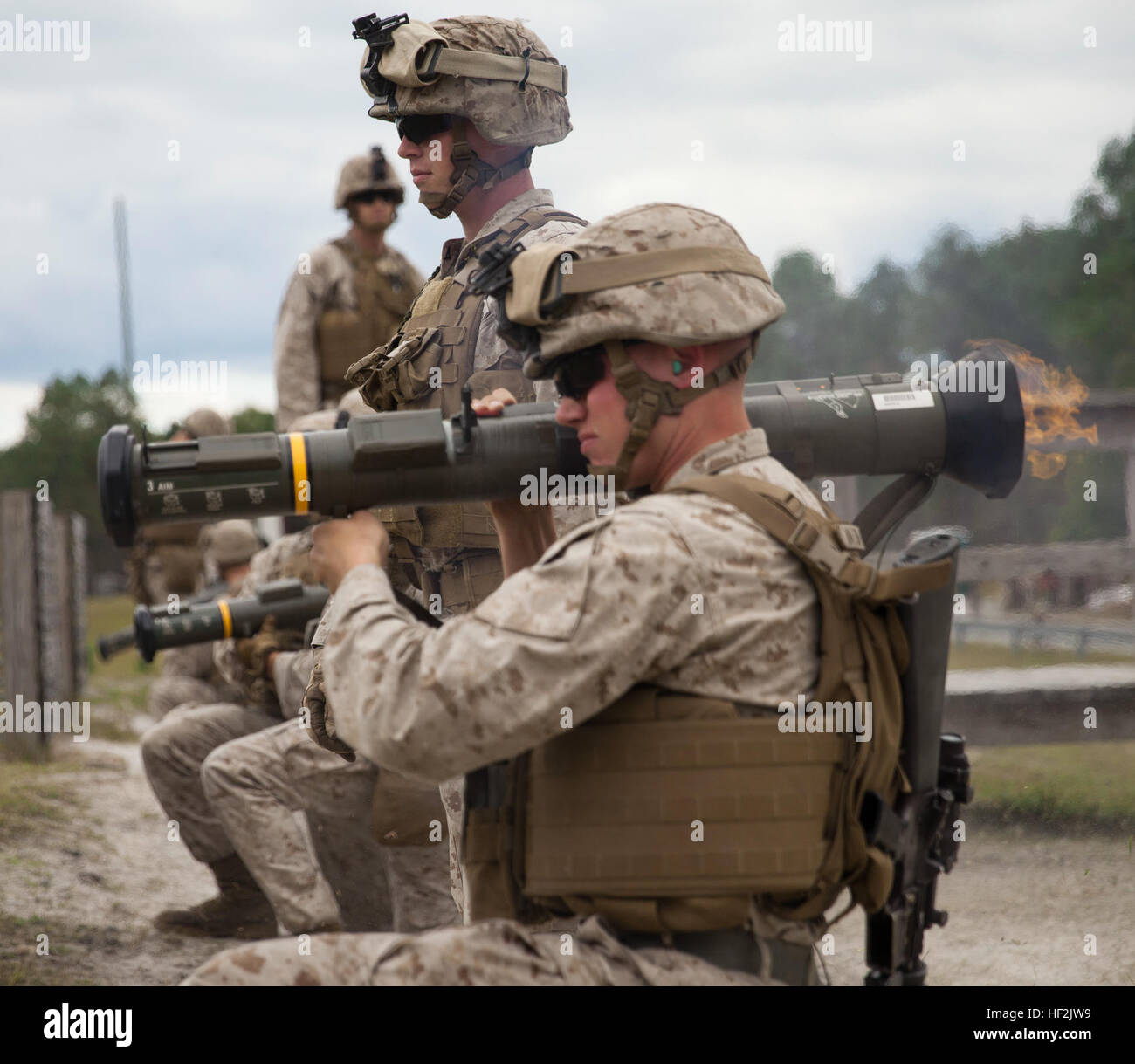A Marine with 2nd Battalion, 8th Marine Regiment, 2nd Marine Division ...