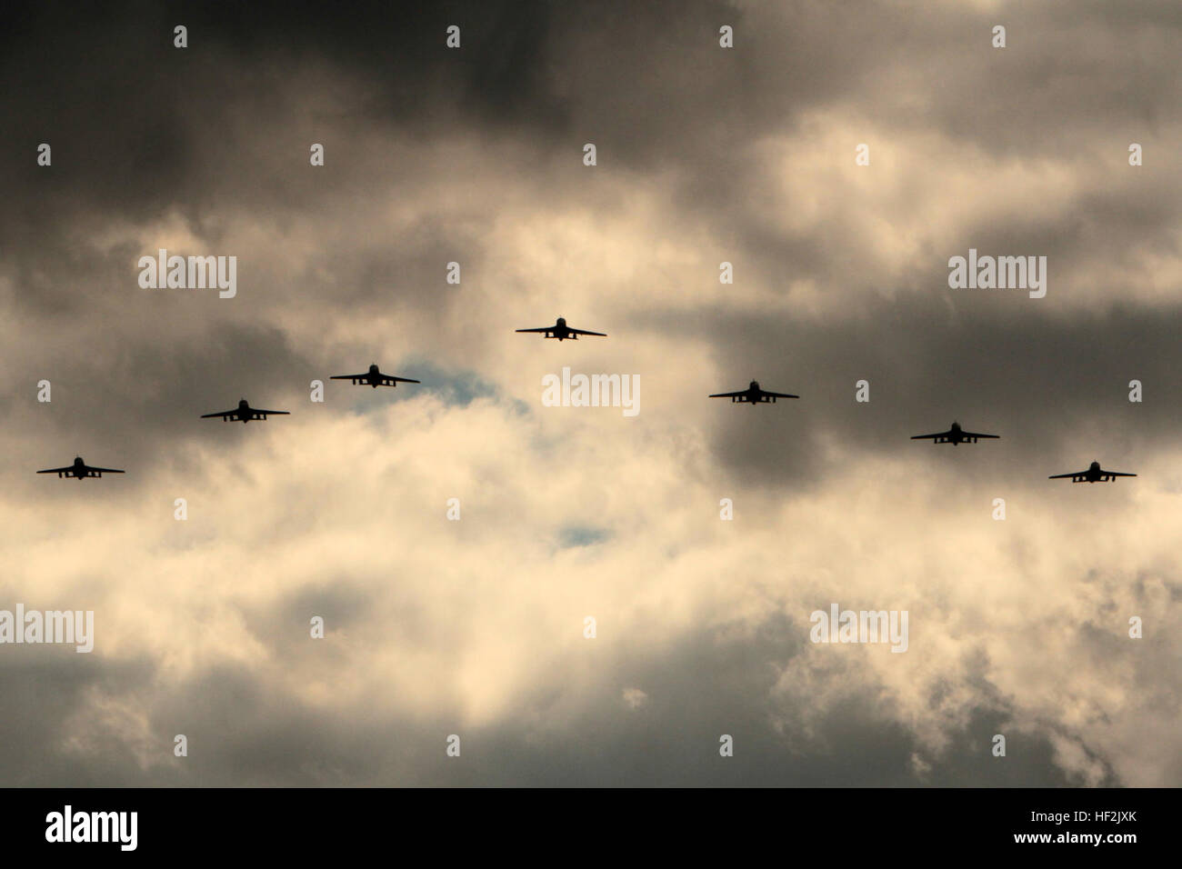 Seven EA-6B Prowlers from Marine Tactical Electronic Warfare Training ...
