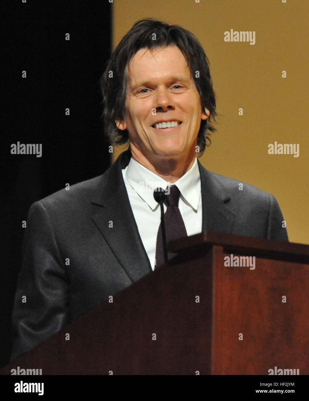 Actor Kevin Bacon speaks to a full house at Little Hall Theater on ...