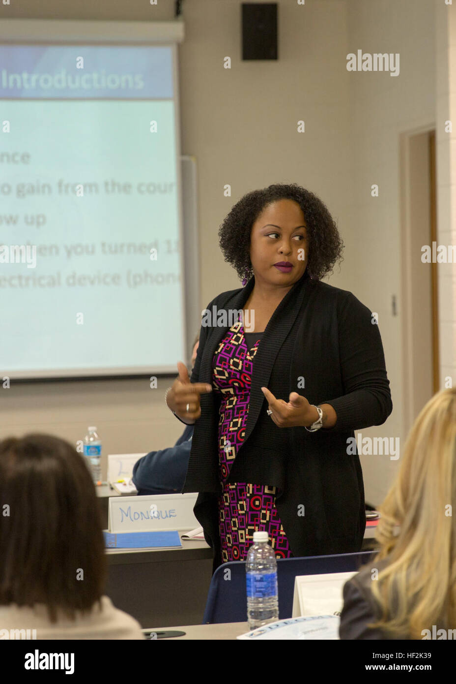 Monique Randolph, the Diversity Awareness Program coordinator with ...