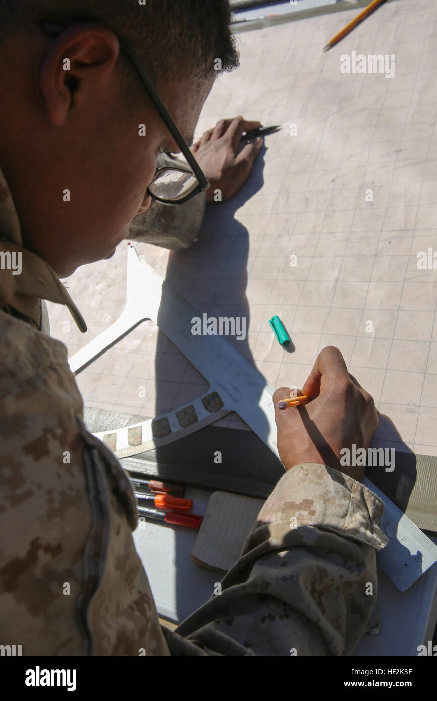 Plotting a fire mission hi-res stock photography and images - Alamy