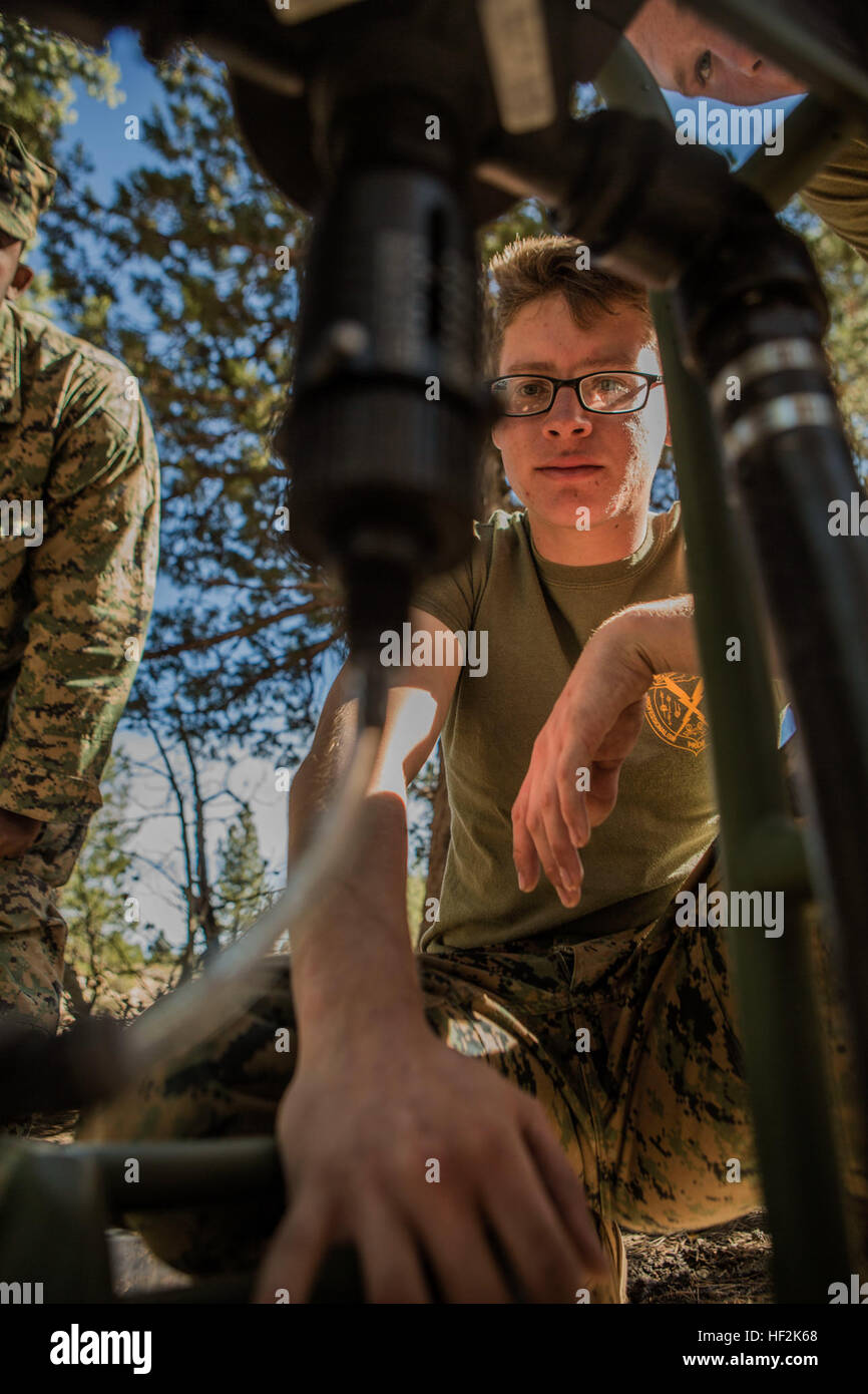 U.S. Marine Corps water support technicians with Headquarters and ...