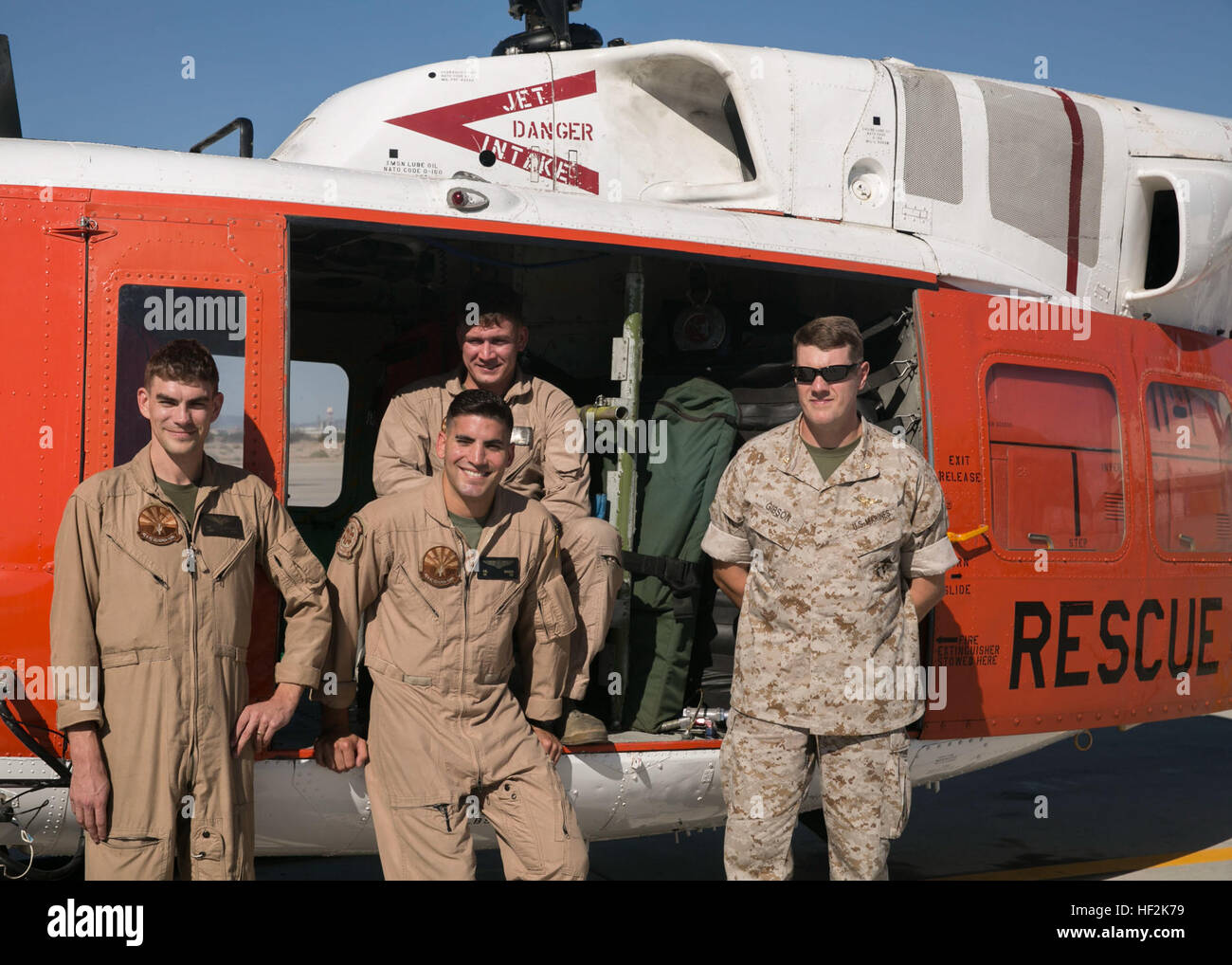 The Marine Corps Air Station Yuma, Ariz., Search and Rescue team ...