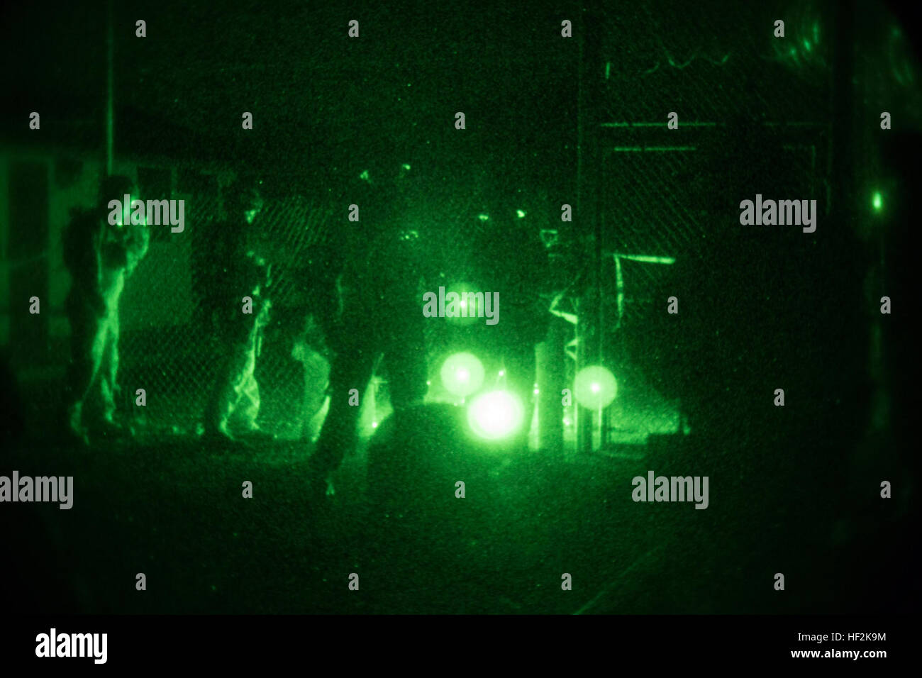 Marines with Maritime Raid Force, 24th Marine Expeditionary Unit, cut ...