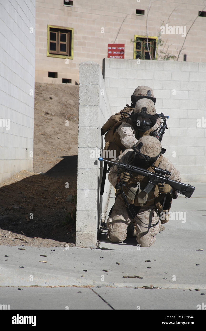 U.S. Marines with Alpha Company, 7th Engineer Support Battalion, 1st ...