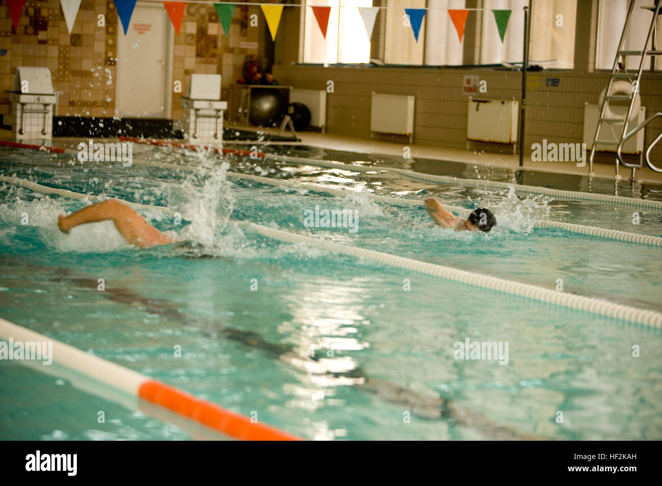 U.S. Marine Corps Cpls. Mark F. Domanick and Giancarlo Garcia, both ...