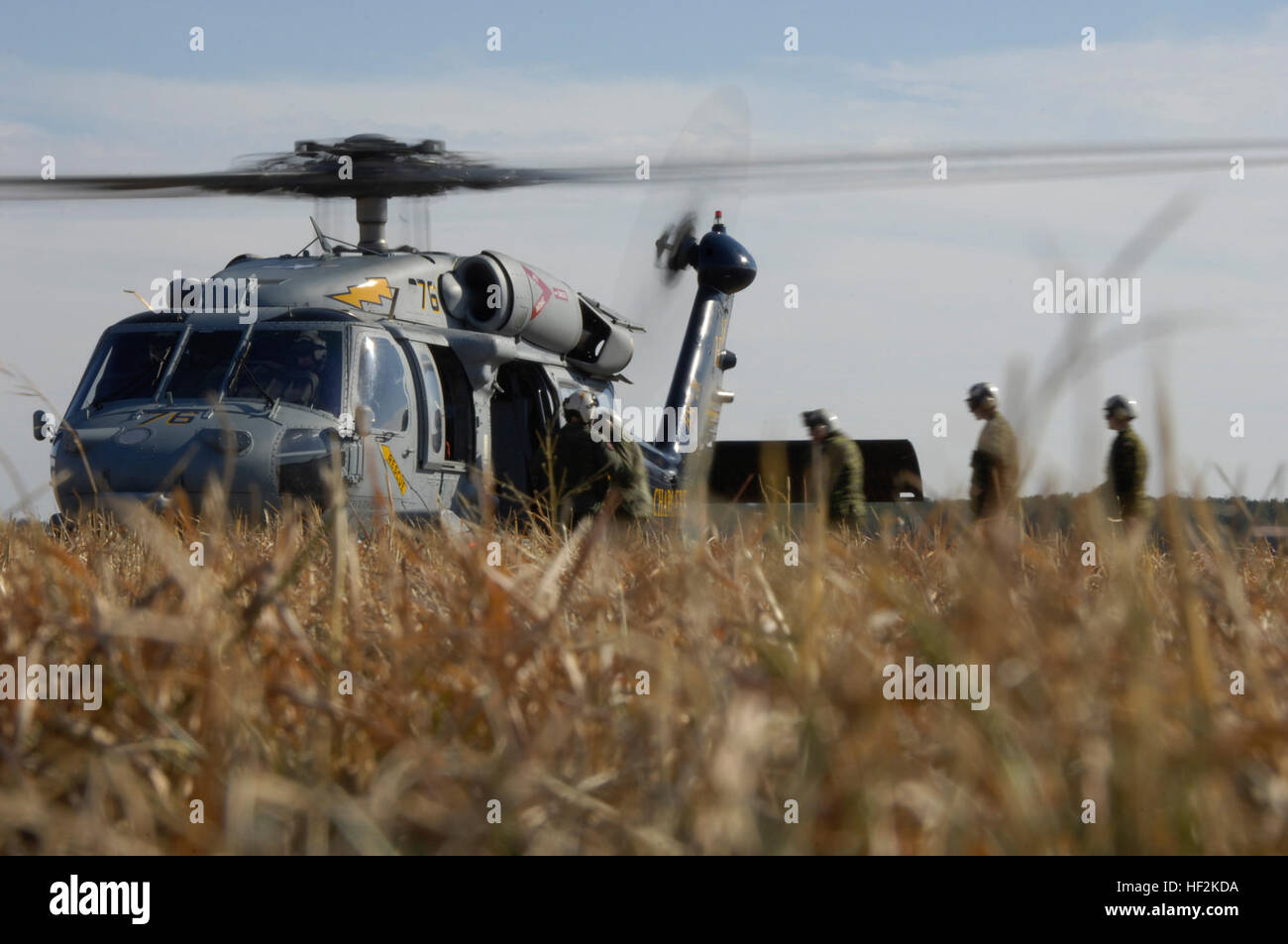 A pilot from the Helicopter Sea Combat Support Squadron-Two Six (HSC-26 ...